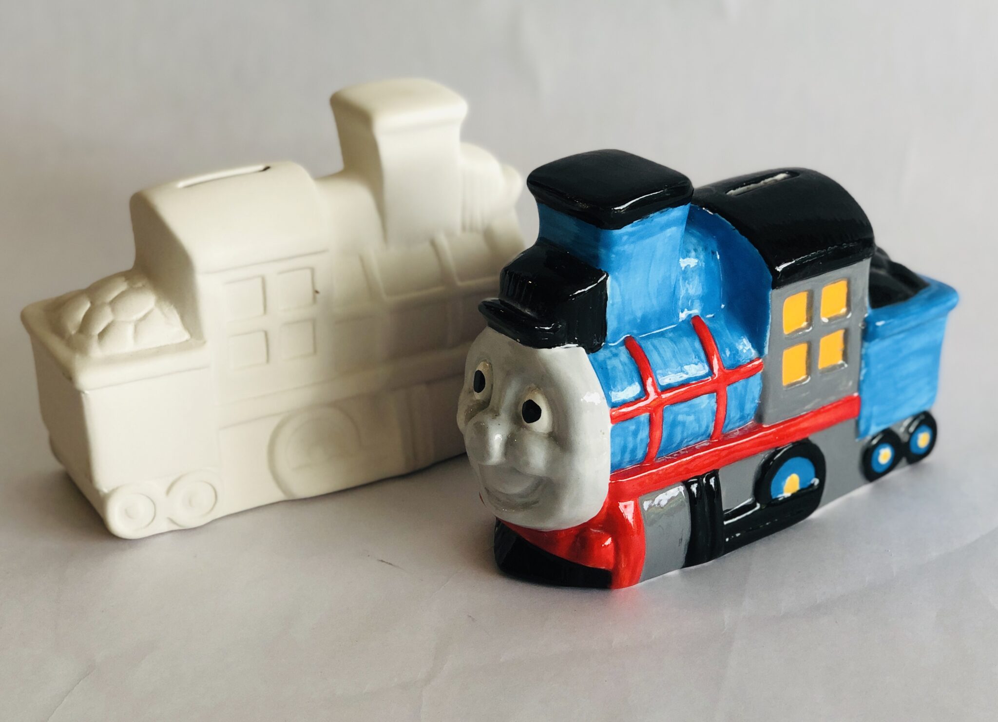 Thomas The Train Bank - A Maze In Pottery